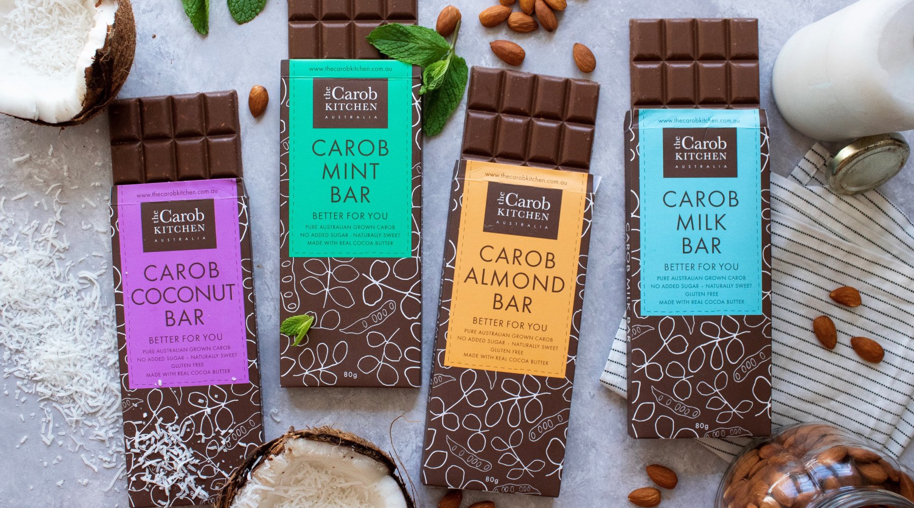 Buy Healthy Chocolate Snacks & Treats | Organic Carob Products